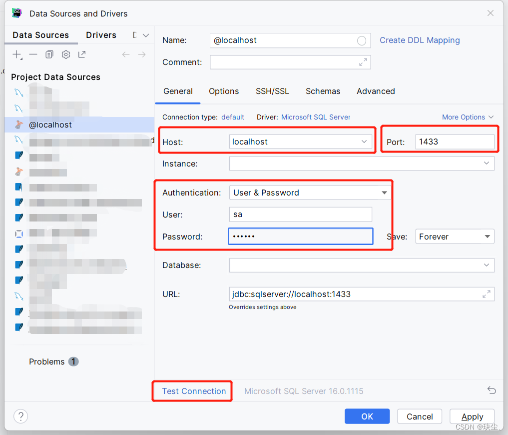 DataGrip连接SQL Server_datagrip连接sqlserver-CSDN博客