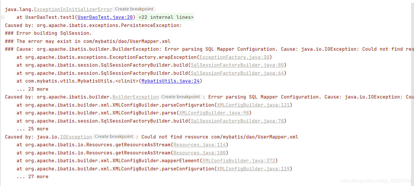 Cause: org.apache.ibatis.builder.BuilderException: Error parsing SQL ...