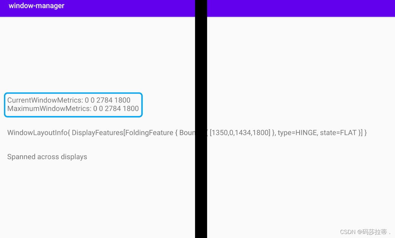 Android使用Jetpack WindowManager来开发可折叠设备的探索_android windowmetricscalculator-CSDN博客