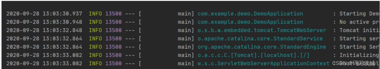 SpringBoot logback 让你拥有时光倒流的能力_logging.pattern.console-CSDN博客