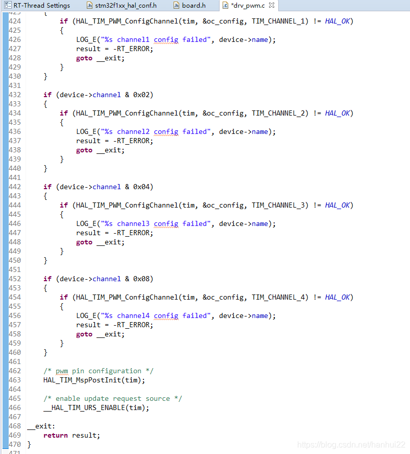 Rt Thread 之 Pwm 设备驱动详细配置过程（血泪经验）rt Thread Pwm Csdn博客