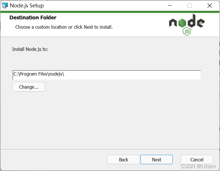 安装及使用Node.js步骤(win11)_win11安装node.js-CSDN博客