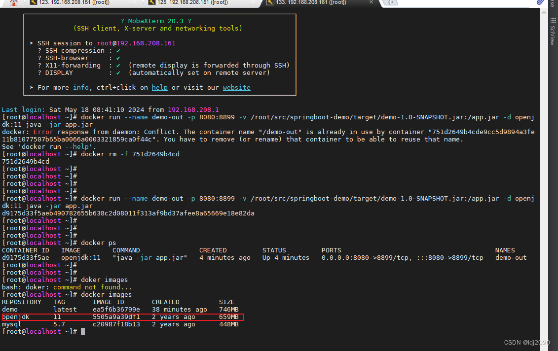 docker 构建镜像_dockerfile jdk11-CSDN博客
