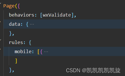 【微信小程序】behaviors报错Free data with key “rules“ of page “xxx“ seems not a simple valu解决方法_seems not ...