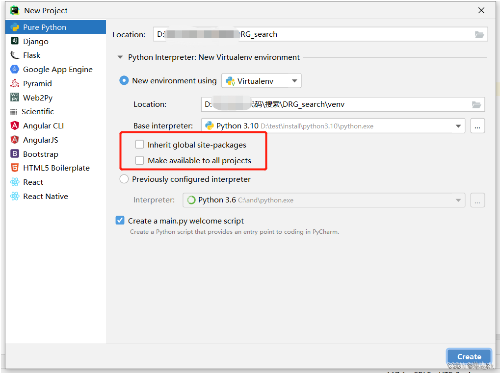 python虚拟环境venv、virtualenv_python3 -m venv venv-CSDN博客