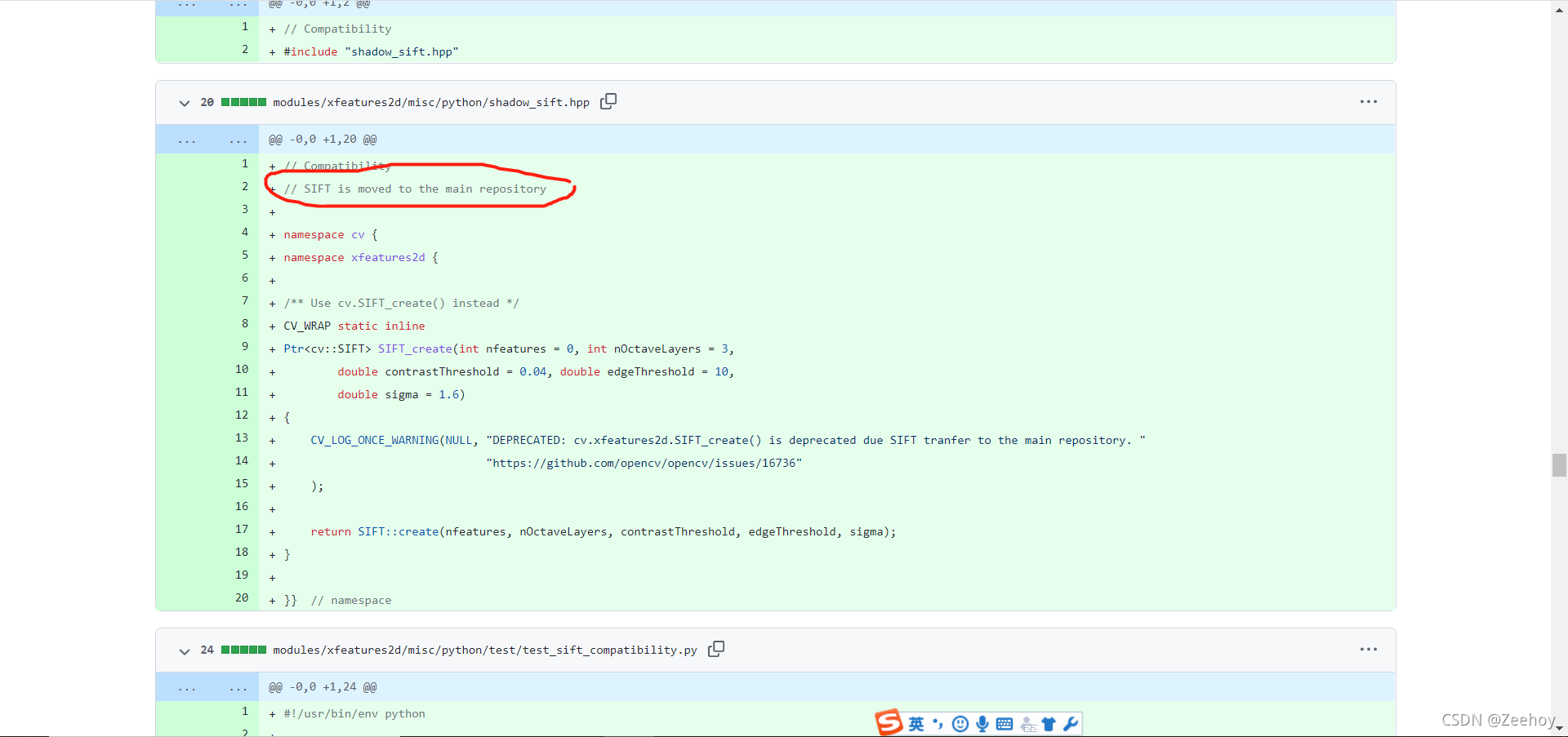 解决OpenCV SIFT算法调用问题-CSDN博客