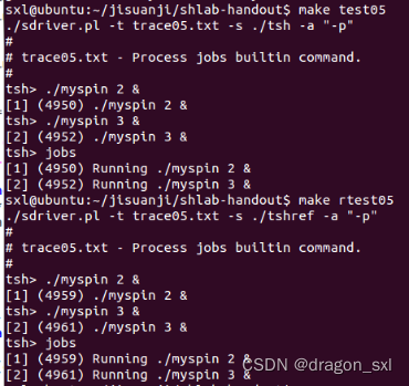 实验四-Shelllab实验（csapp、计算机系统外壳实验）_shell lab-CSDN博客