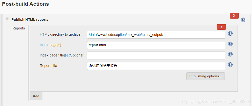 codeception测试框架（二）之jenkins部署_codeception 覆盖率报告-CSDN博客