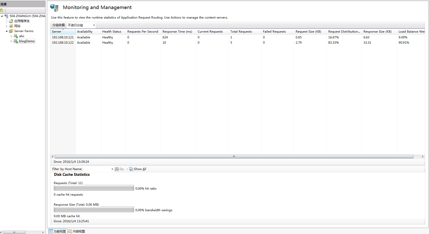 Windows下应用级别的IIS负载均衡方案 Application Request Route-CSDN博客