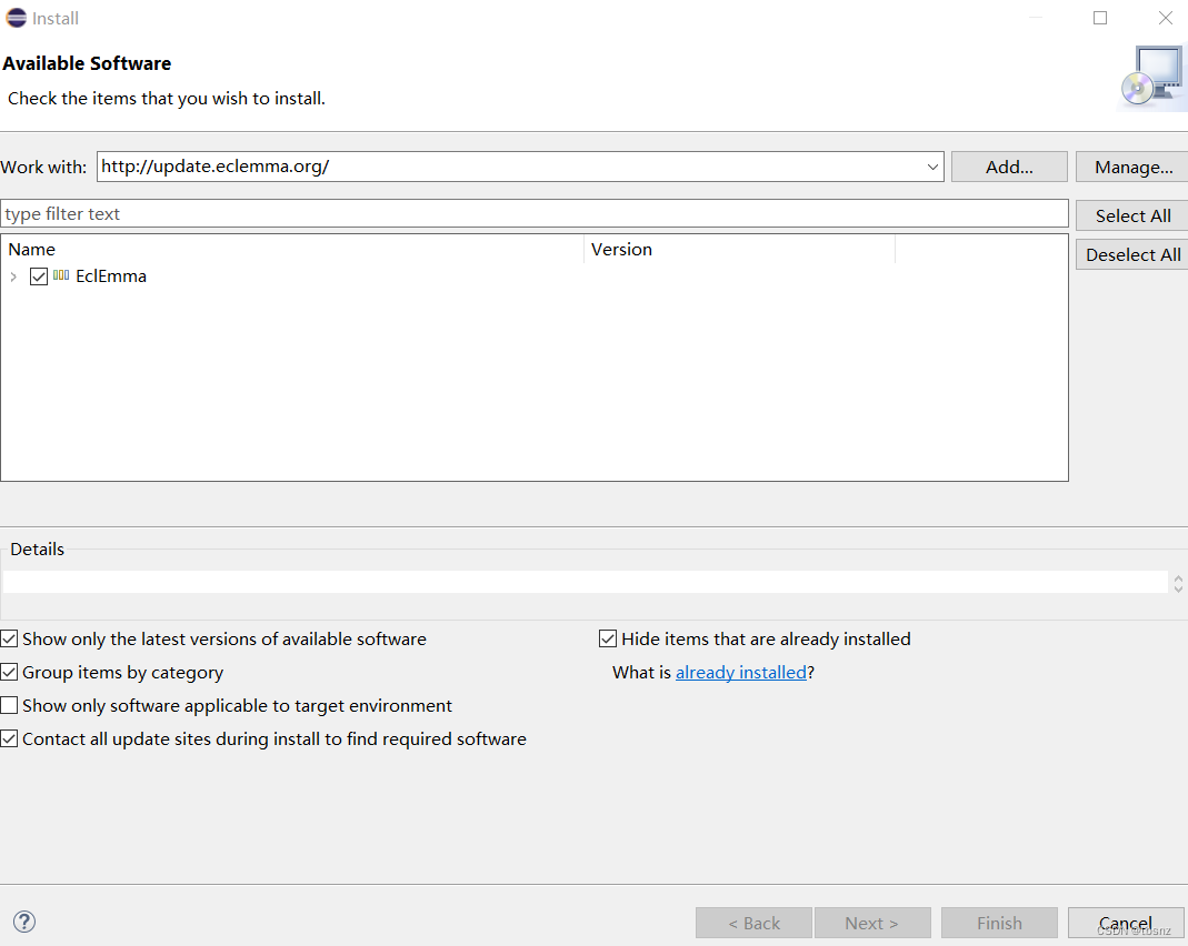 EclEmma的安装与使用-CSDN博客