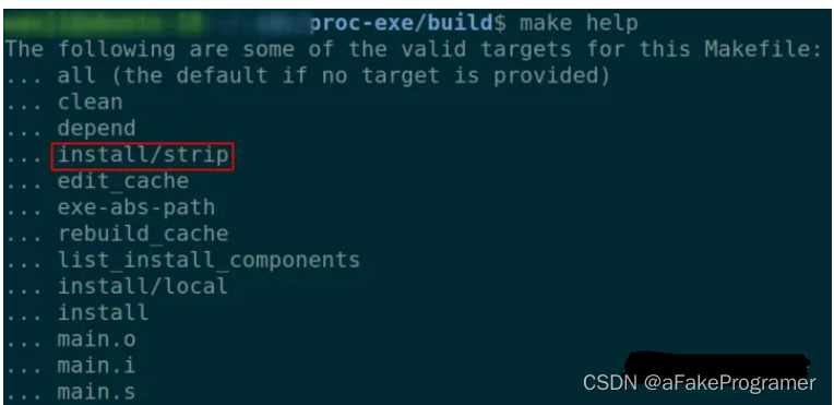 【cmake】make install/strip：减小目标占用的空间大小_cmake strip-CSDN博客