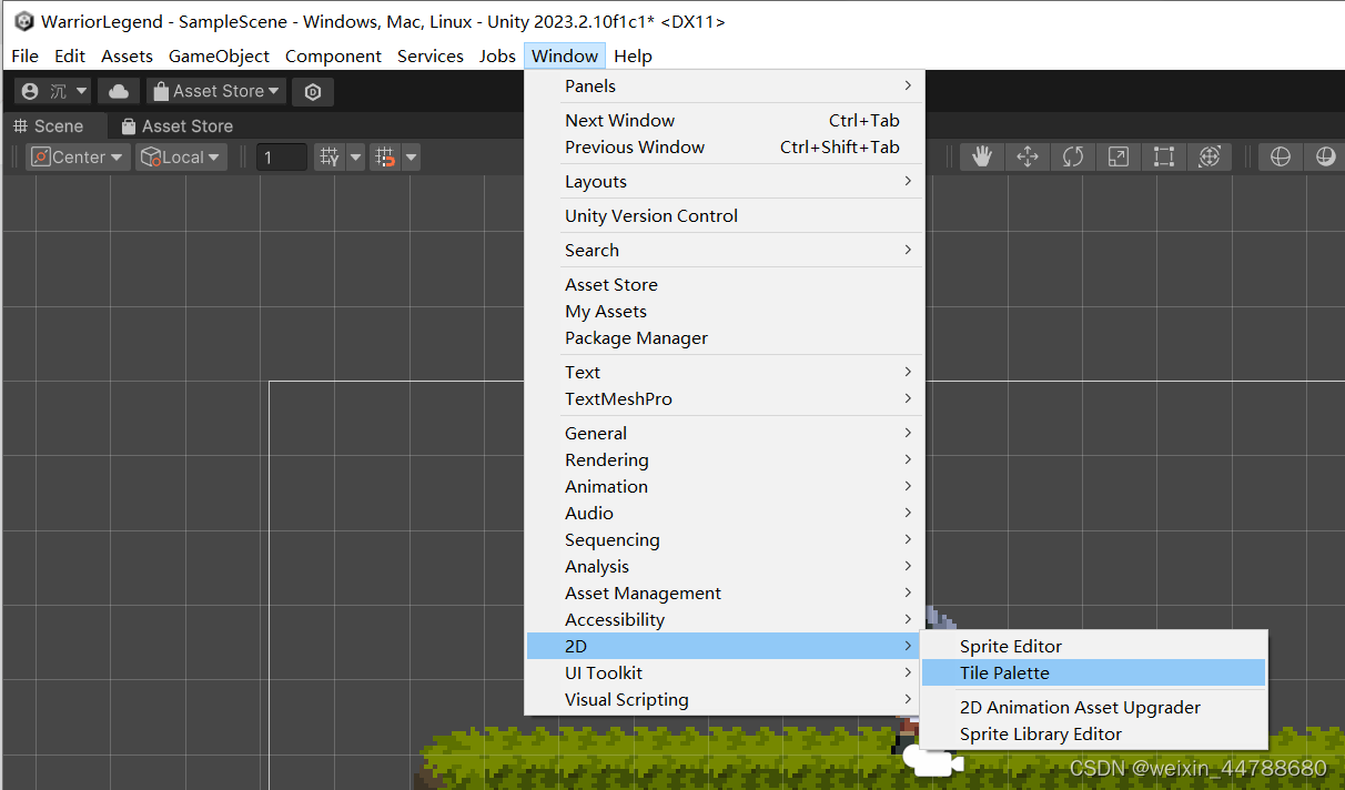 Unity2d——tilepalette瓦片调色盘工具使用教程01 Tile Palette Csdn博客