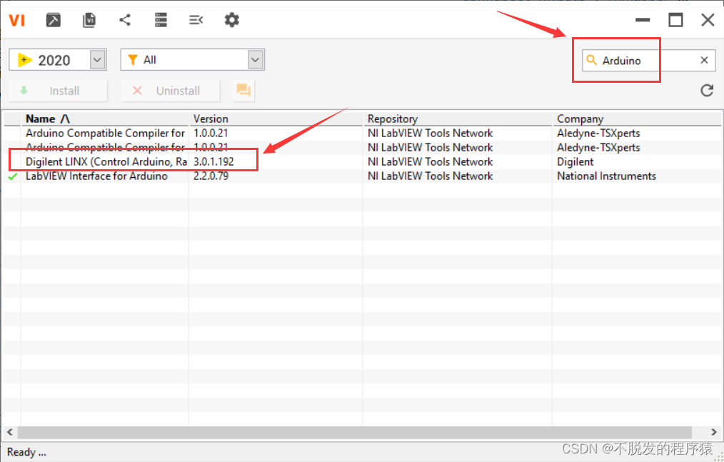 LabVIEW LINX Toolkit控制Arduino设备（拓展篇—1）_使用labview的linx-CSDN博客