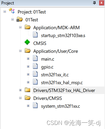 【STM32】STM32CubeMX生成工程文件详解-CSDN博客