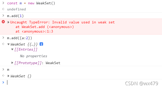 weakset 和weakmap_weakset weakmap-CSDN博客