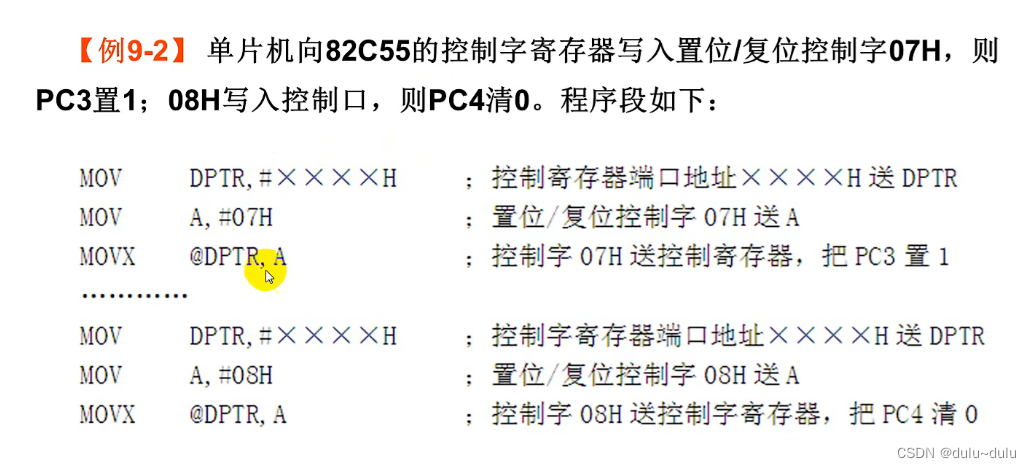 I/O口接口扩展----82C55-CSDN博客
