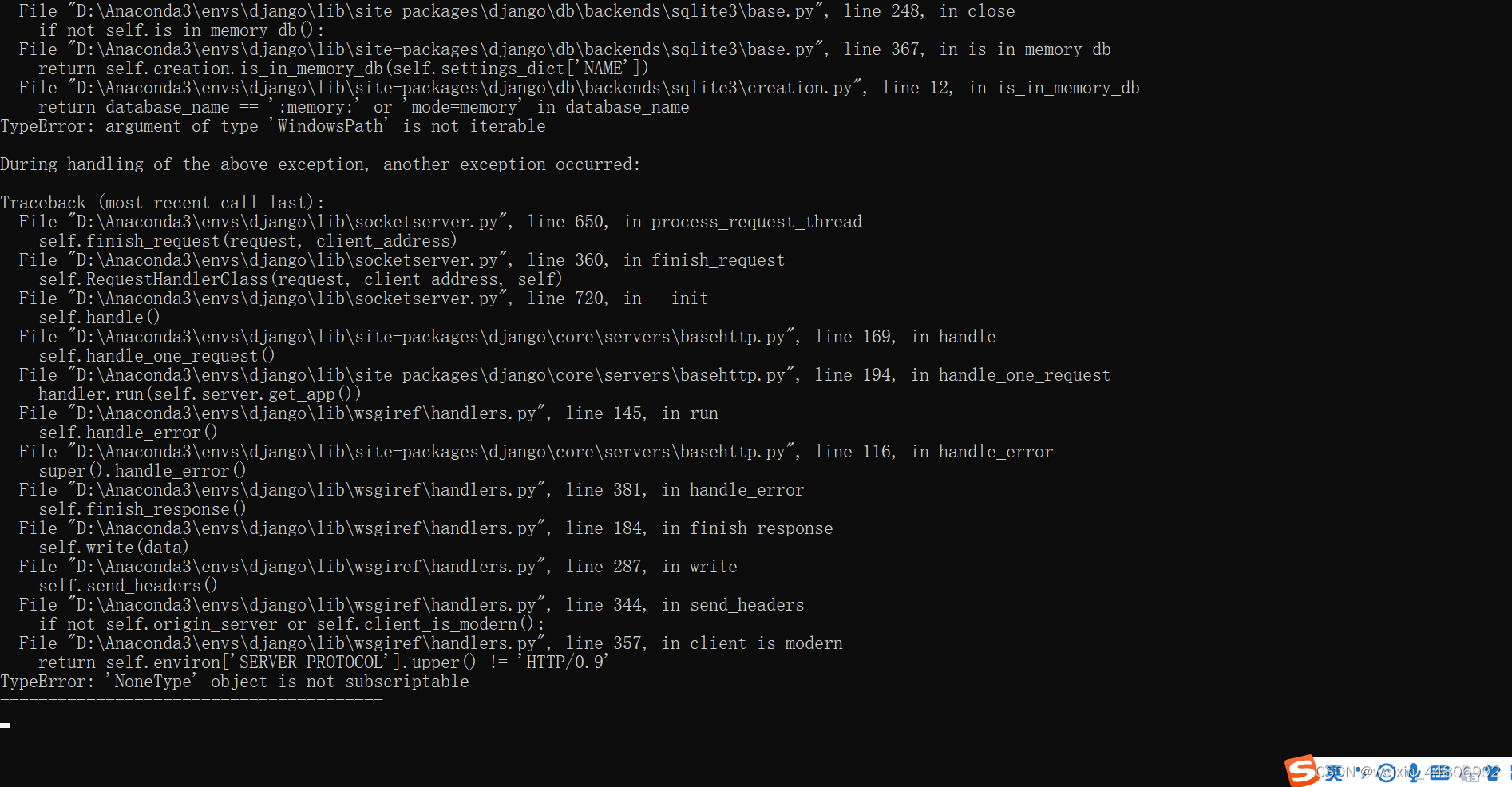 TypeError: argument of type ‘WindowsPath‘ is not iterable,TypeError: ‘NoneType‘ object is not ...