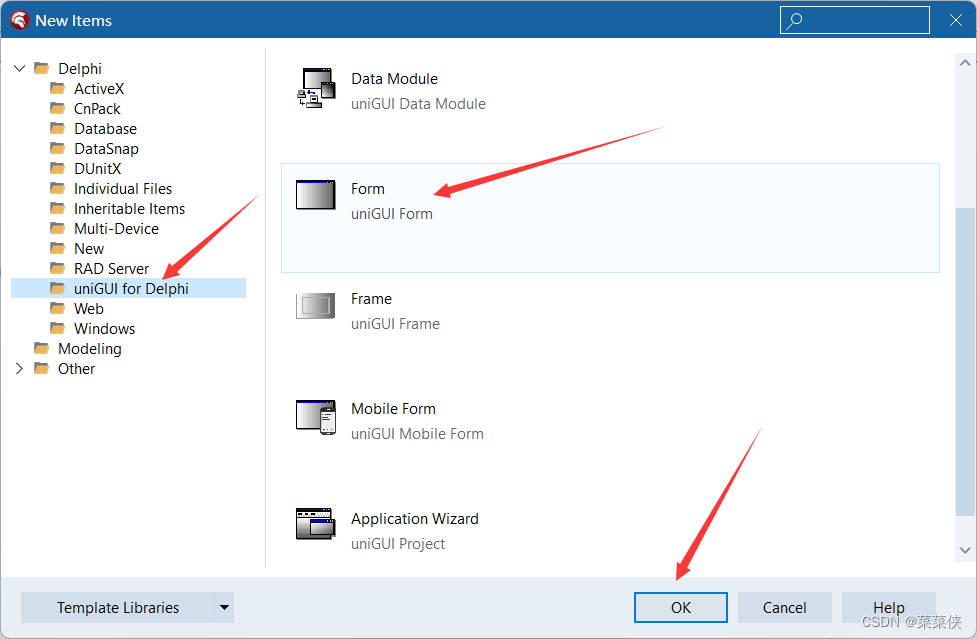 菜菜侠的uniGUI使用笔记 -- 几个重要模块单元-CSDN博客