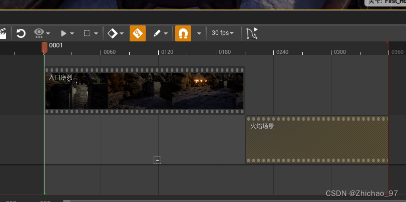 UE4 Sequence添加基础动画效果 （04-在序列中使用粒子效果）_ue4如何让粒子停留在某一帧-CSDN博客