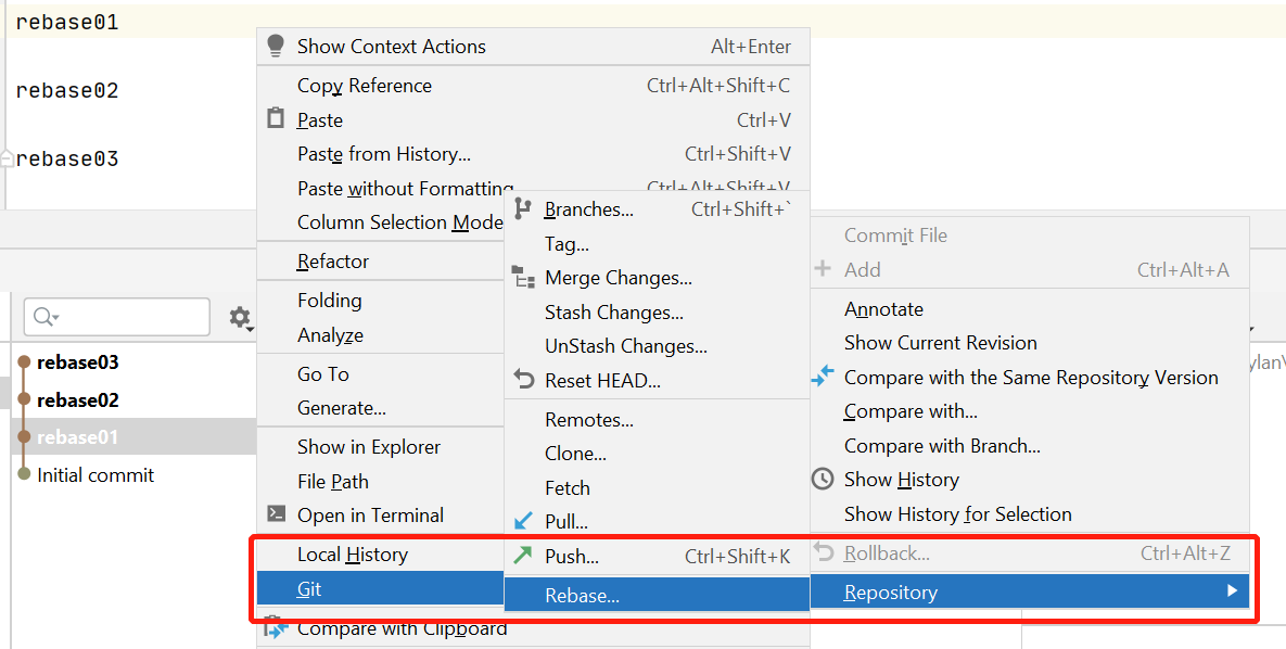IDEA Git Rebase 实战操作_idea rebase 使用-CSDN博客