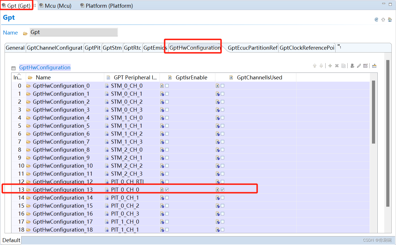 基于MCAL的S32K312 GPT使用_mcal gpt stm-CSDN博客