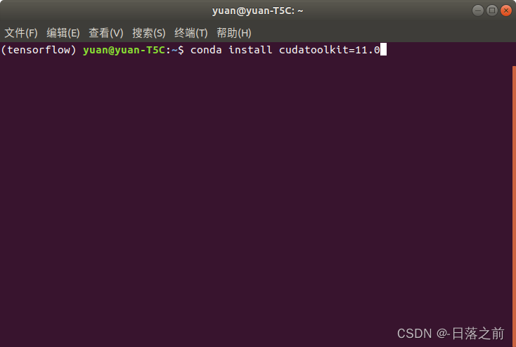 Ubuntu18.04在Anaconda下安装tensorflow-gpu_ubuntu中anaconda下载tensorflow gpu版-CSDN博客
