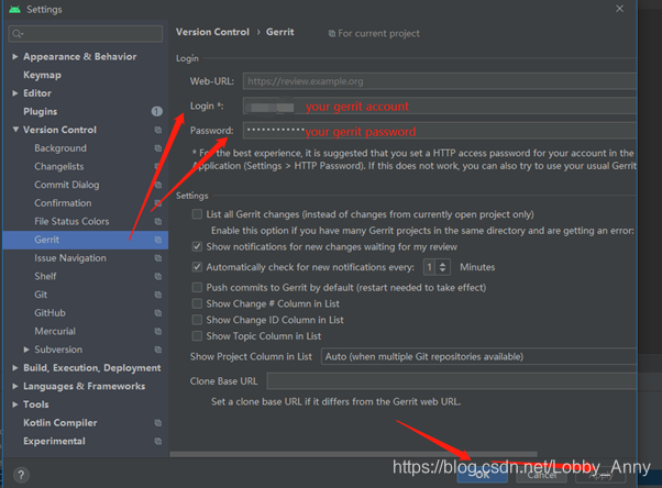 【Android Studio 配置提交项目代码到 Gerrit 】_android studio 使用gerrit push-CSDN博客