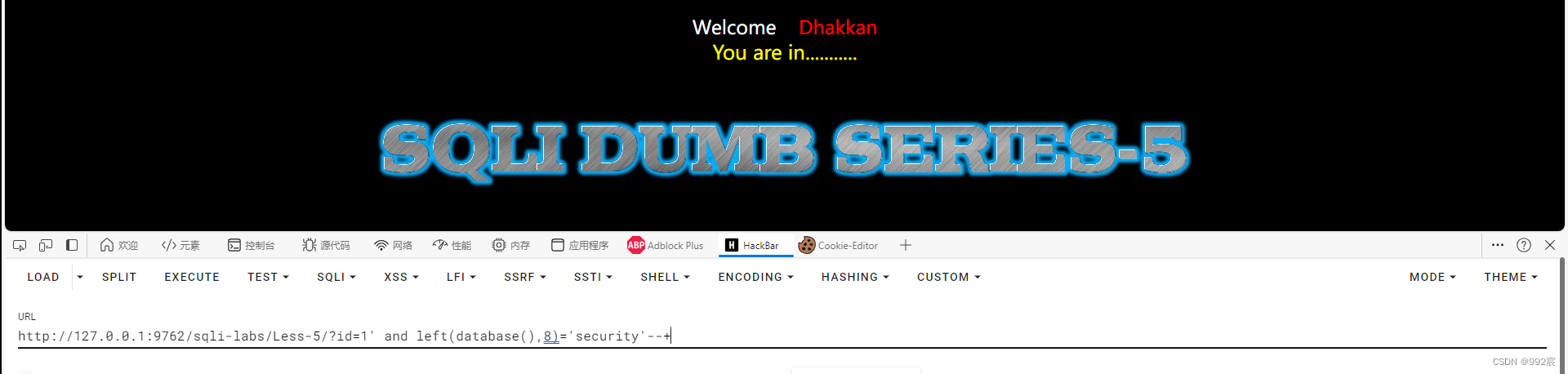 sqli-labs解题记录_please input the id as parameter with numeric valu-CSDN博客