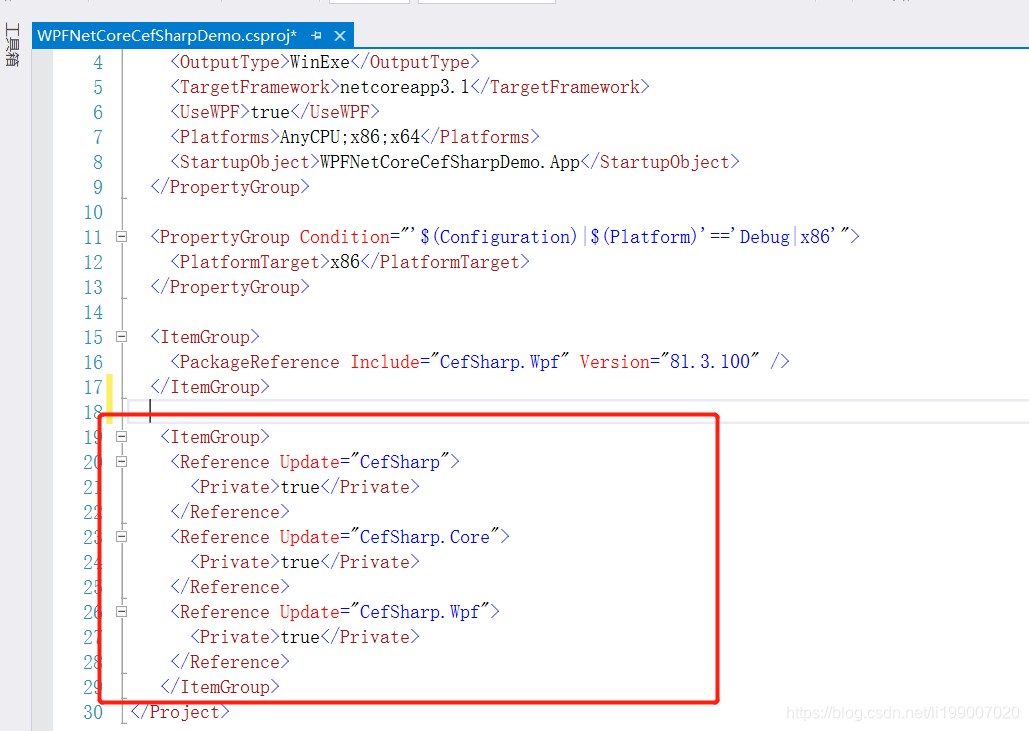 .NetCore3.1 下WPF 项目使用CefSharp81.3_net core cefsharp-CSDN博客