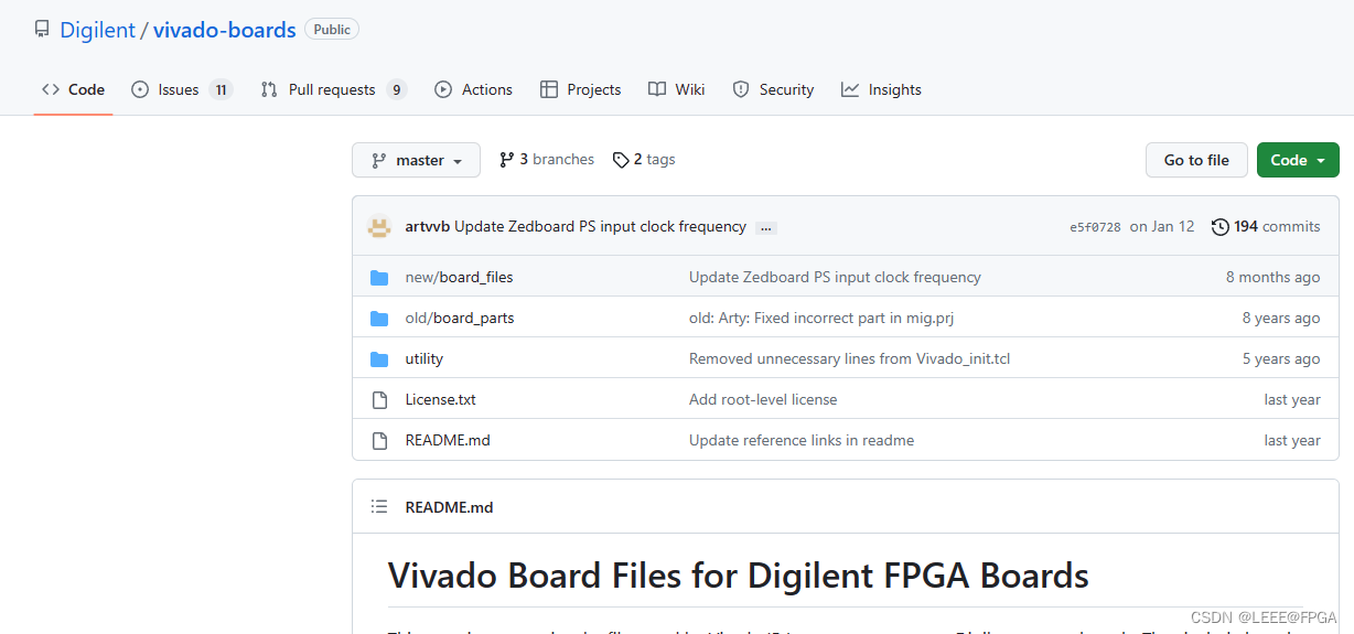 Vivado 添加FPGA开发板的Boards file的添加-CSDN博客