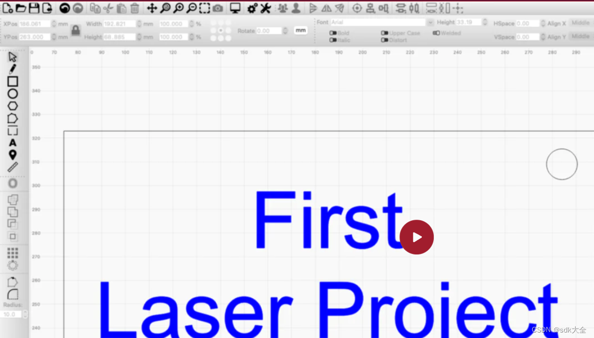 激光切割机布局编辑和控制软件:LightBurn Crack-CSDN博客
