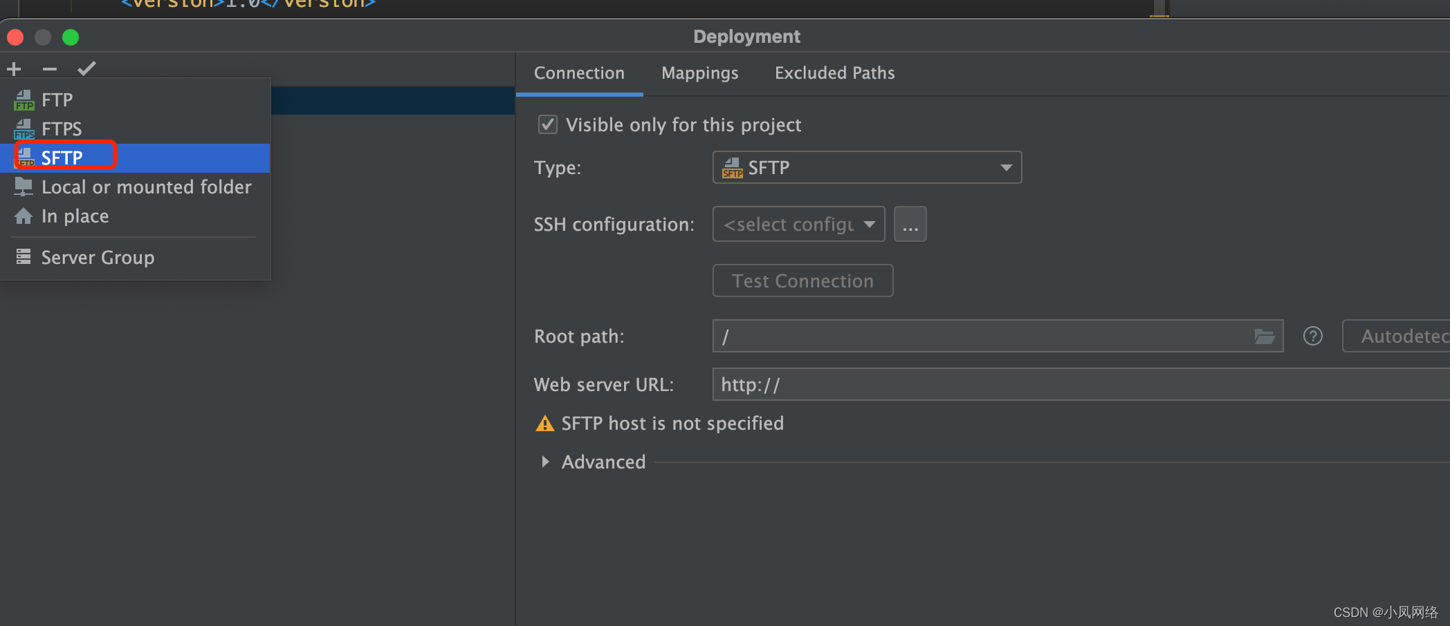 使用Idea中的 Deployment 实现打包自动部署_idea deployment-CSDN博客
