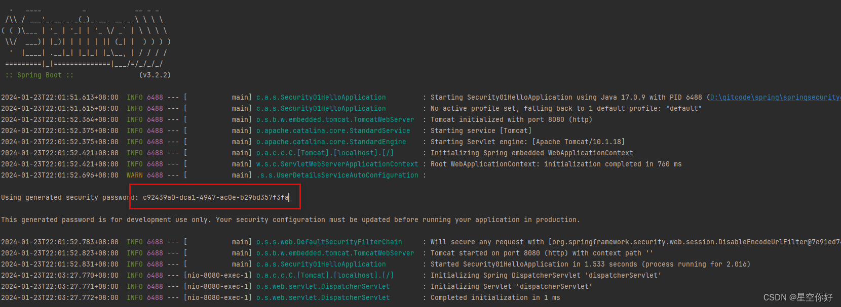 Spring Security 6 学习-1_springsecurity6 中文文档-CSDN博客