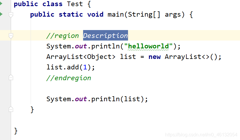 IDEA中的代码折叠_idea快捷键折叠代码-CSDN博客