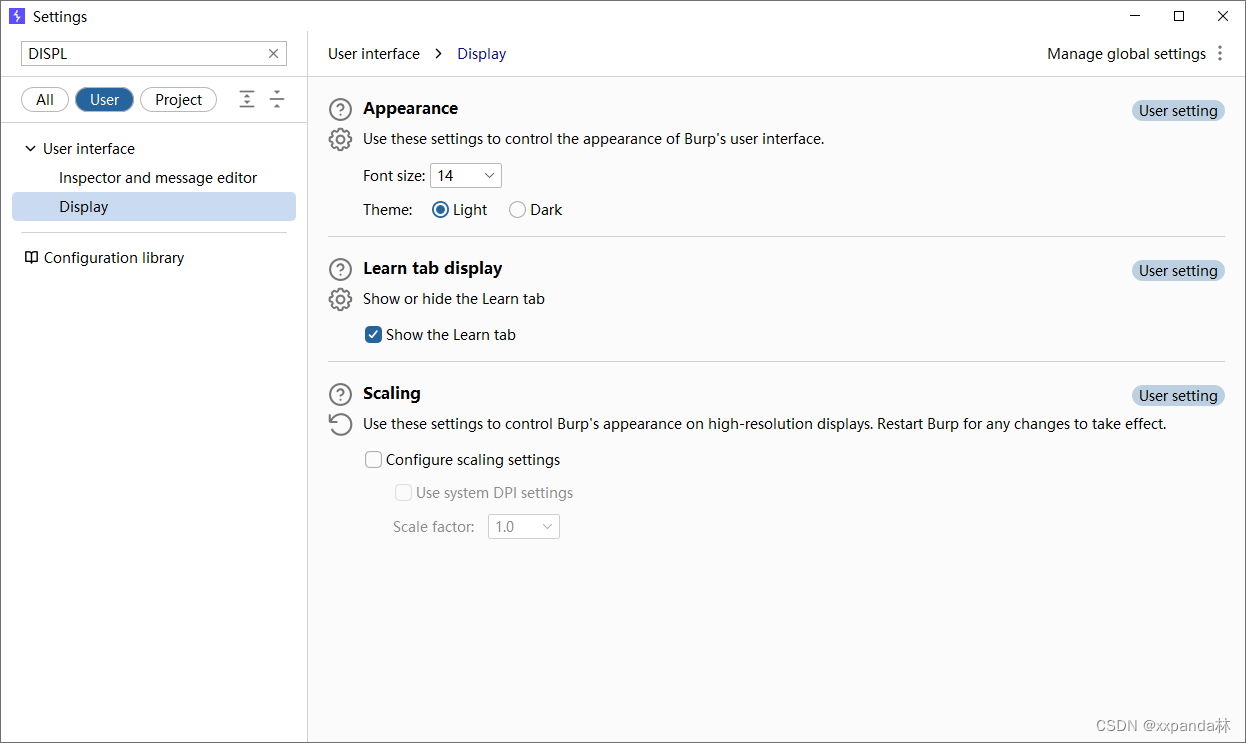 Burp suite （BP）23版，光标错位问题_burp光标偏移-CSDN博客