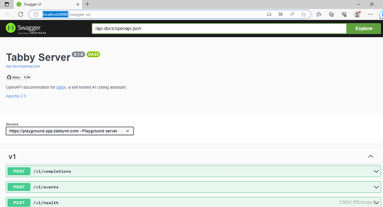 基于GitHub代码库训练模型本地化AI代码自动补全 - Tabby Windows10_tabby代码补全-CSDN博客