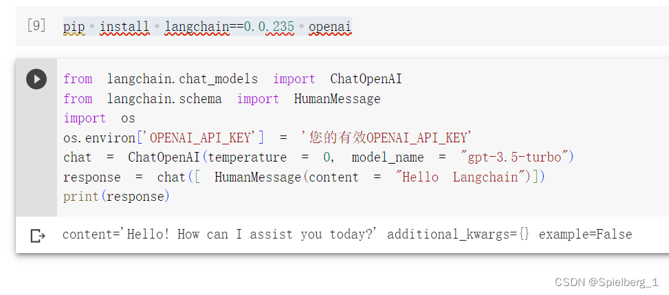 Langchain与OpenAI：集成与API应用示例-CSDN博客