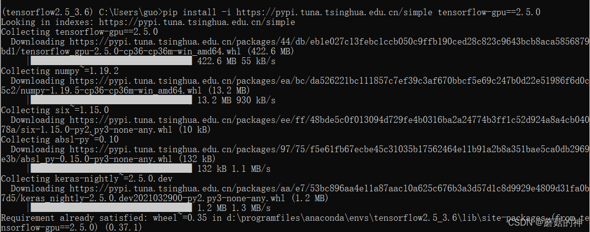 tensorflow-GPU安装_tensorflowgpu镜像-CSDN博客