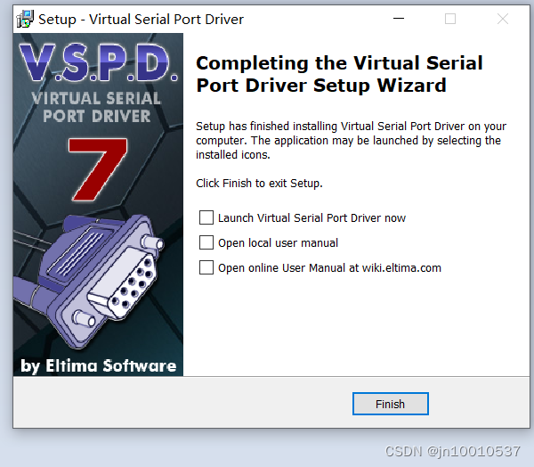 【Windows】虚拟串口工具VSPD7.2安装_虚拟串口软件-CSDN博客