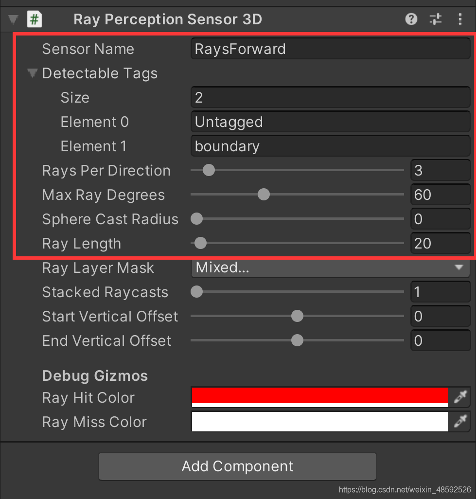 unity learn—— ML_Agent:Hummingbirds中文教程 自译（四——Ray Perception Sensor）-CSDN博客