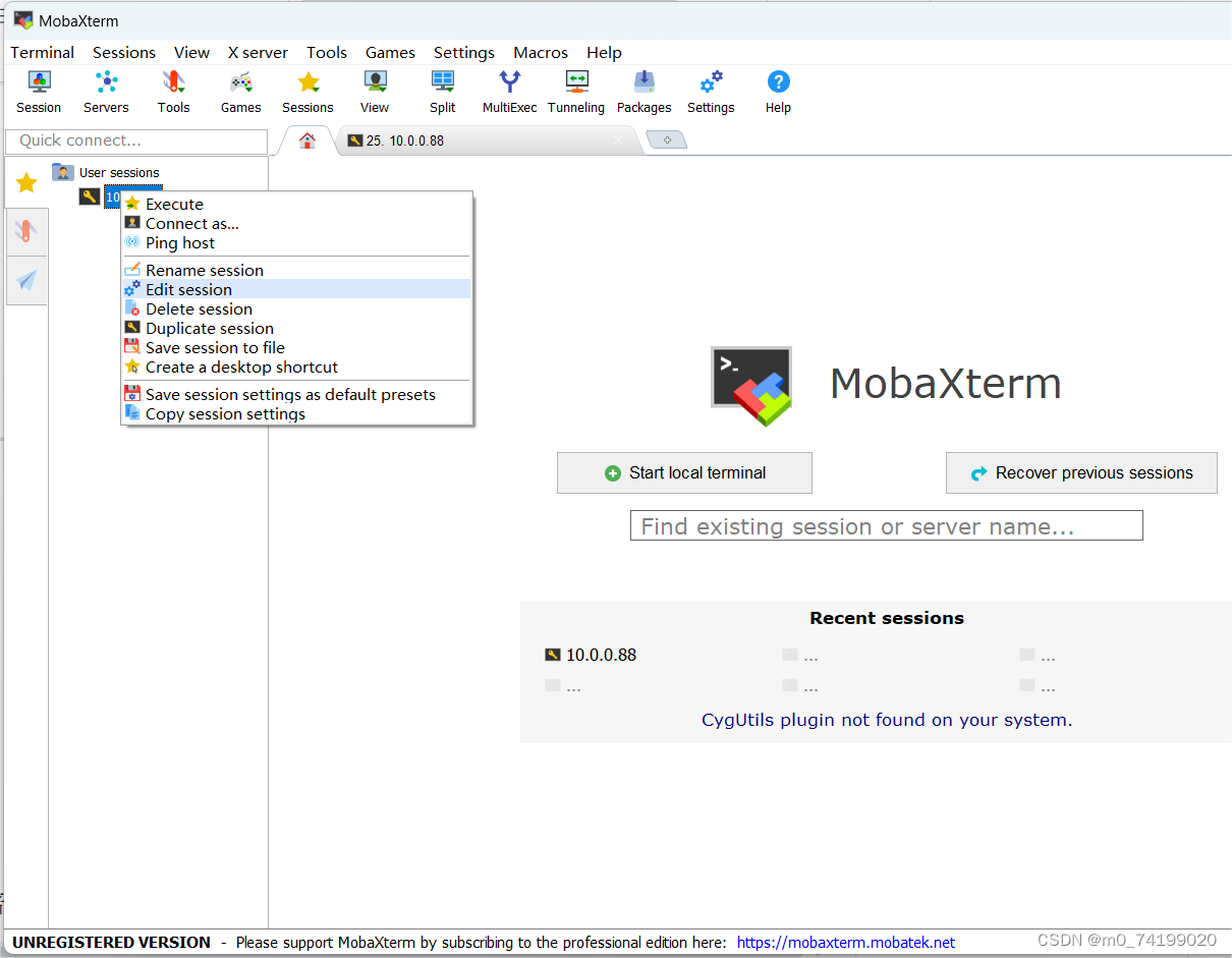 公钥私钥免密登录MobaXterm_mobaxterm公钥登录-CSDN博客