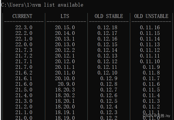 不同node版本的切换及其指定版本vue-cli脚手架下载_vue项目指定node版本-CSDN博客
