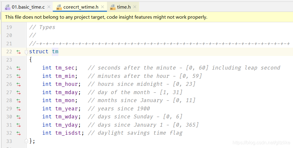 C语言时间处理：深入理解time_t, clock_t与structtm-CSDN博客