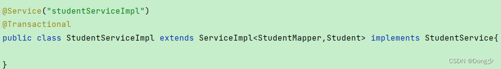 ‘com.baomidou.mybatisplus.extension.service.impl.ServiceImpl‘ 中的 ‘getBaseMapper()‘ 与 ‘com ...