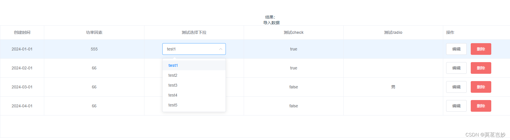 Vue Elmentui 可编辑table 实现vue可编辑表格 Csdn博客