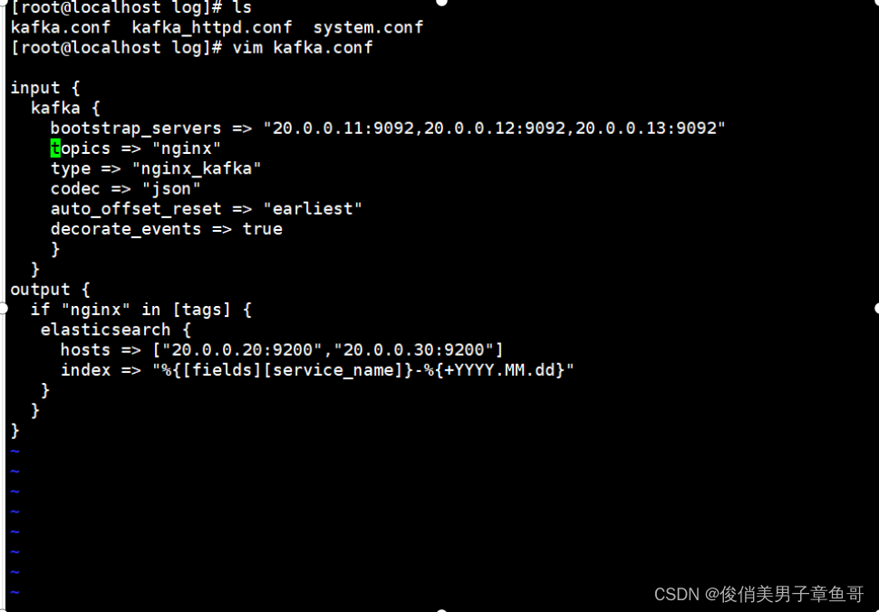 elk+filebeat+kafka集群部署_filebeat输出ipv6 kafka集群-CSDN博客