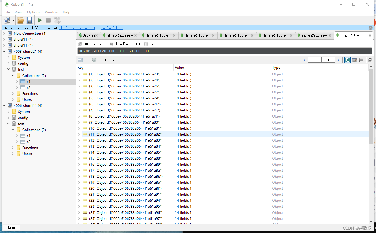 MongoDB分片部署（windows）-CSDN博客