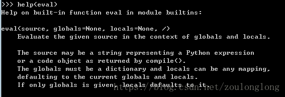 Python中eval函数的使用及安全性问题eval安全性 Csdn博客