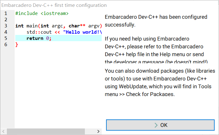 Dev C++安装与运行_embarcadero dev-c++-CSDN博客